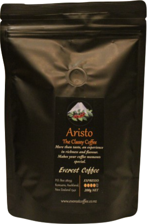 Aristo Freshly Roasted Coffee Beans by Everest Coffee – Everest Coffee ...